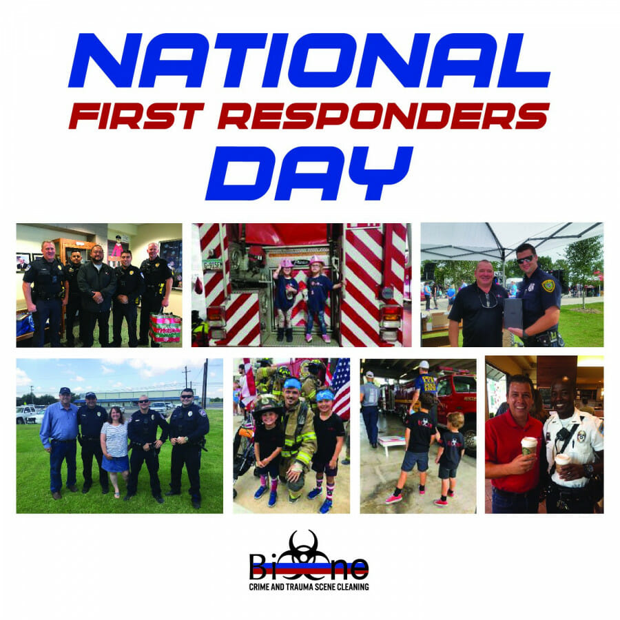 Happy National First Responder's Day - Bio-One Boston